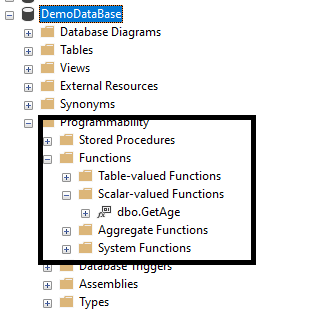 Scalar User-defined functions In Sql Server-Step by Step