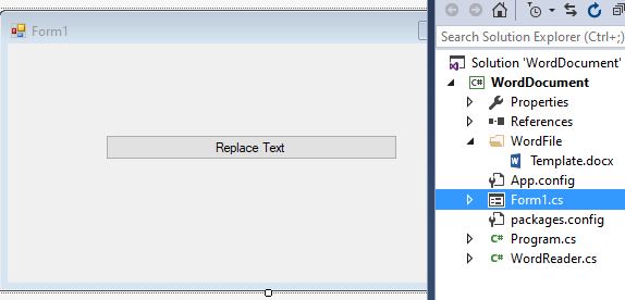 Simple Way Find And Replace Text In Word Document Using C