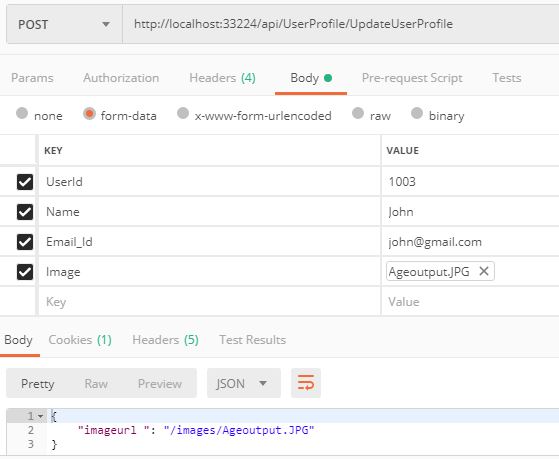 [Easy Way]-Receive File And Other Form Data Together In ASP.NET Core Web API