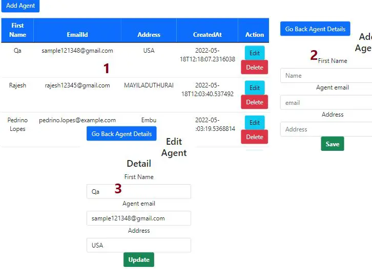Crud Operations In React Js with Axios and Rest API Crud Operations In React Js with Axios and Rest API